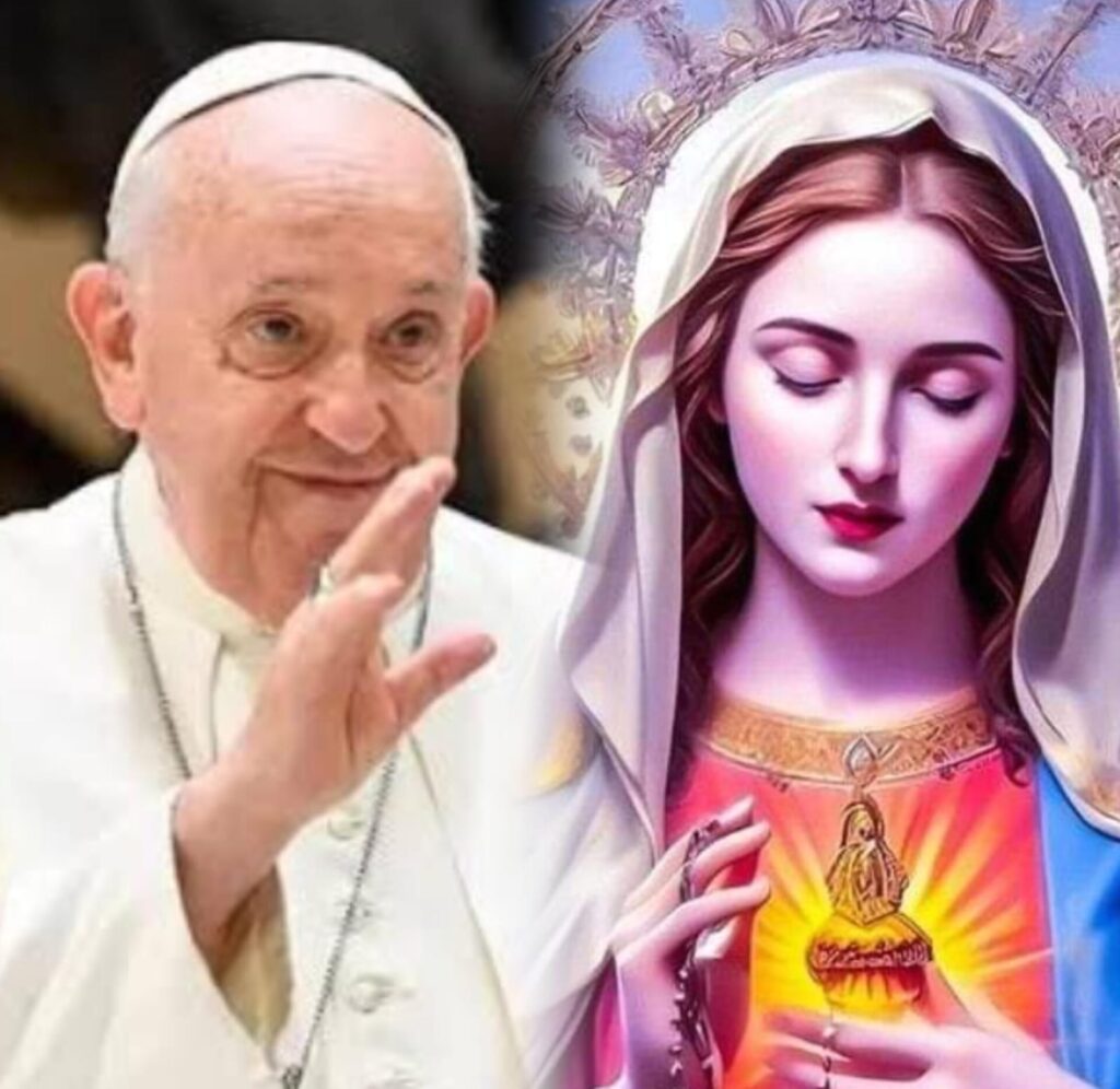 Doa Paus Fransiskus kepada Bunda Maria untuk Mohon Perdamaian – Tempus Dei